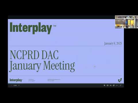 NCPRD District Advisory Committee (DAC) - January 8, 2025 - YouTube