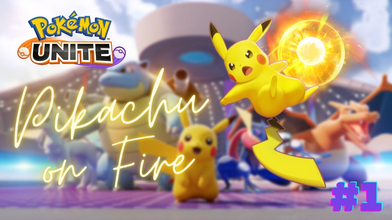 Pikachu on Fire🔥⚡|Pokemon UNIT gameplay #1|T-REX gamer - YouTube