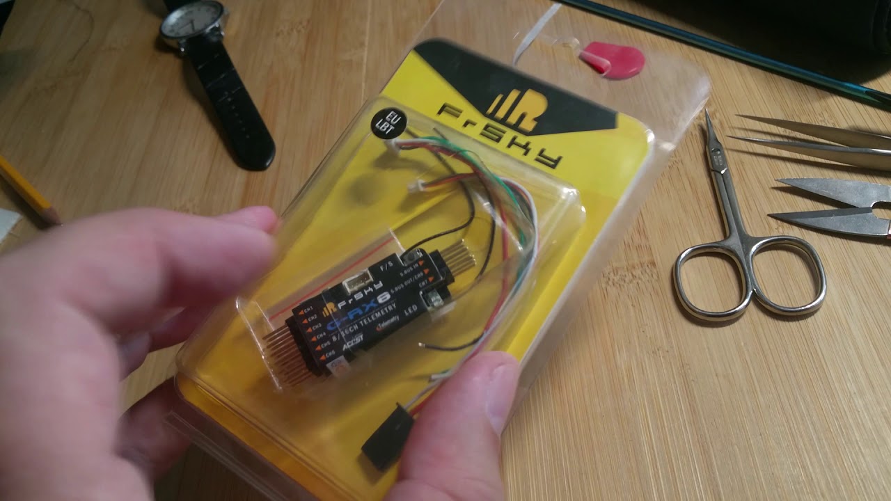New receiver FrSky G-RX8 - Bait - YouTube