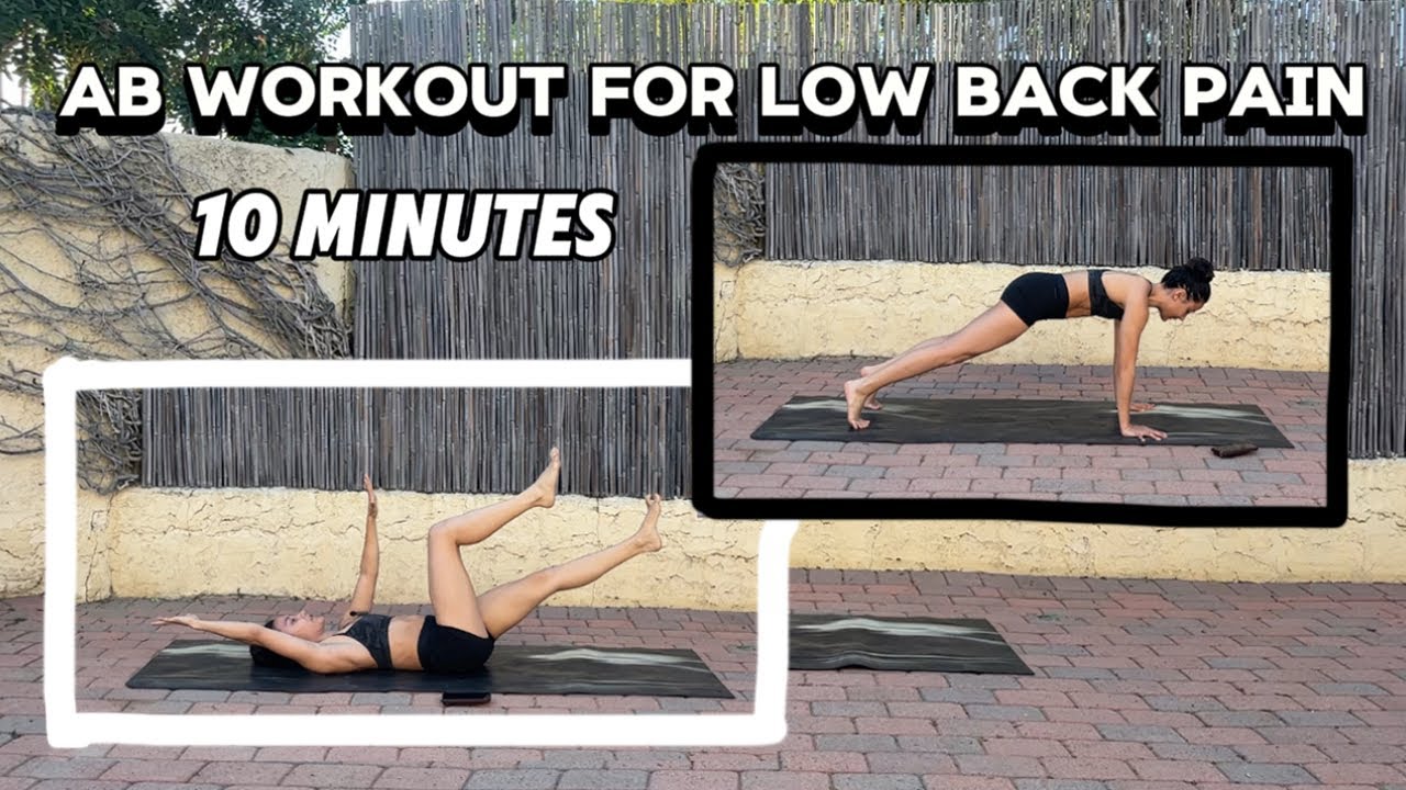 10 Minute Ab Workout for Low Back Pain - YouTube