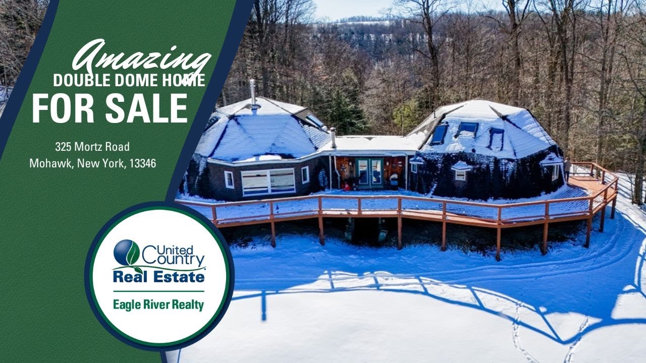 Unique Double Dome Home in Upstate New York - YouTube