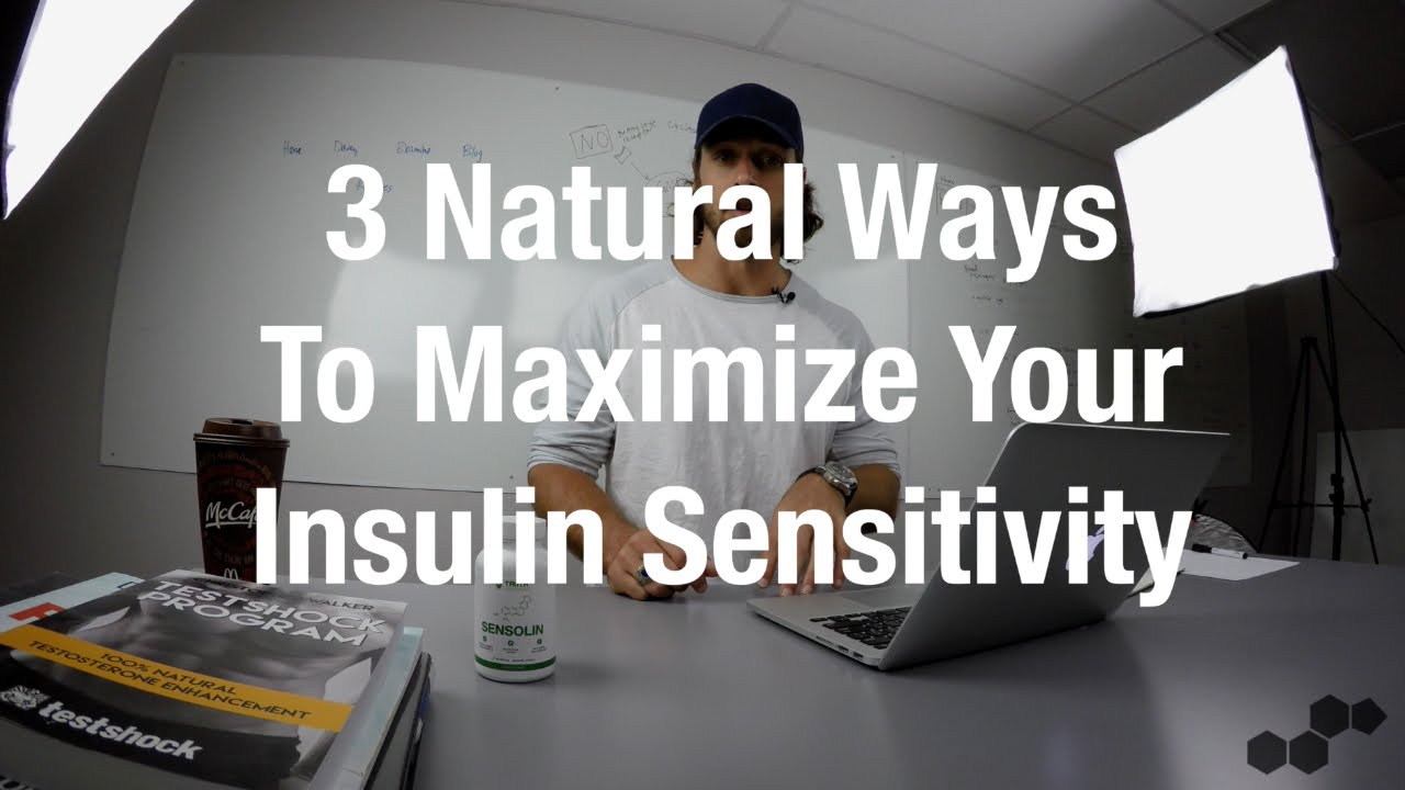 3 Natural Ways On How To Increase Insulin Sensitivity - YouTube