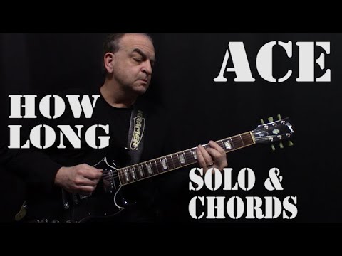 How Long - ACE - Guitar Rhythm & Solo - YouTube