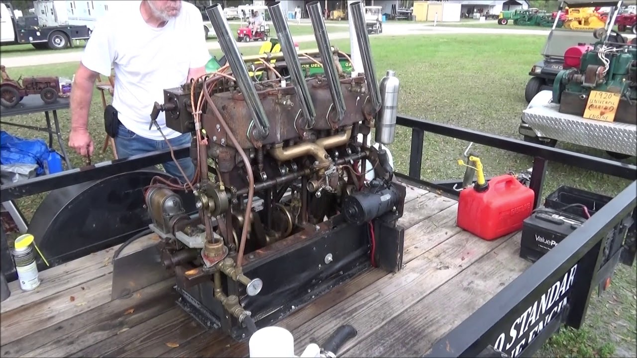 1910 Standard Marine Engine - YouTube