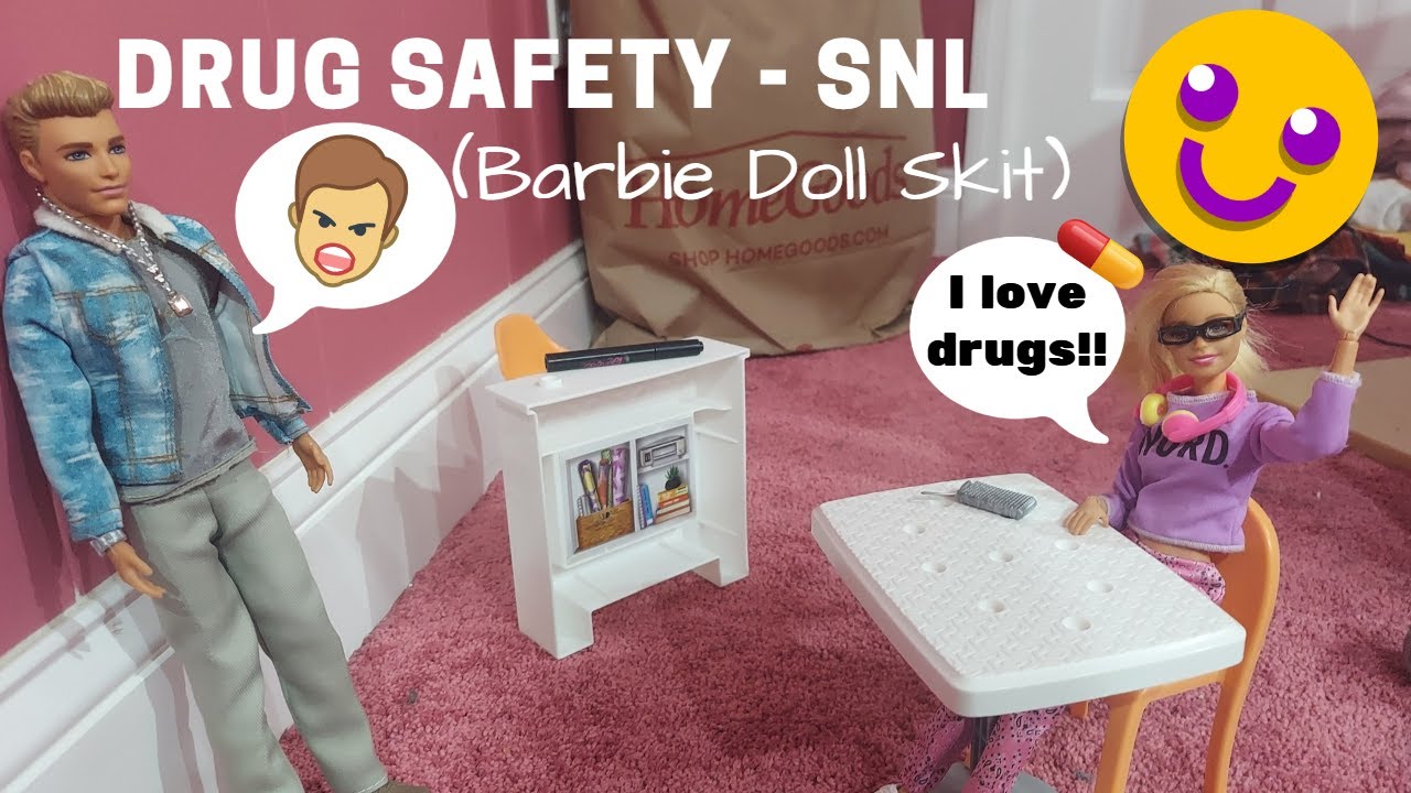 Drug Safety - SNL 💊 (Barbie Doll Skit) | BelliciousYT - YouTube