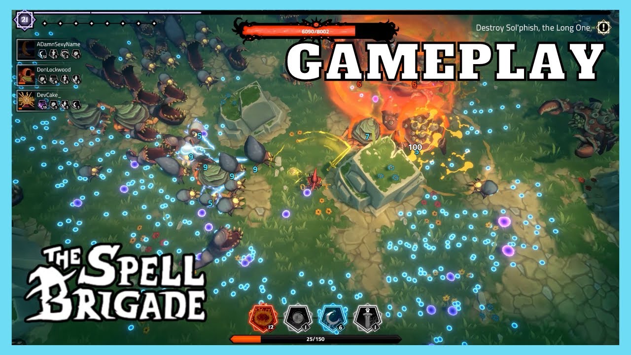 The Spell Brigade Demo Gameplay Walkthrough / [No Commentary] - YouTube