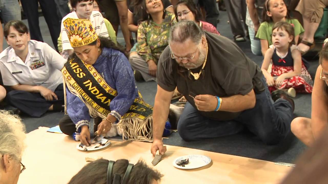Muktuk Eating Contest, WEIO 2011 - YouTube