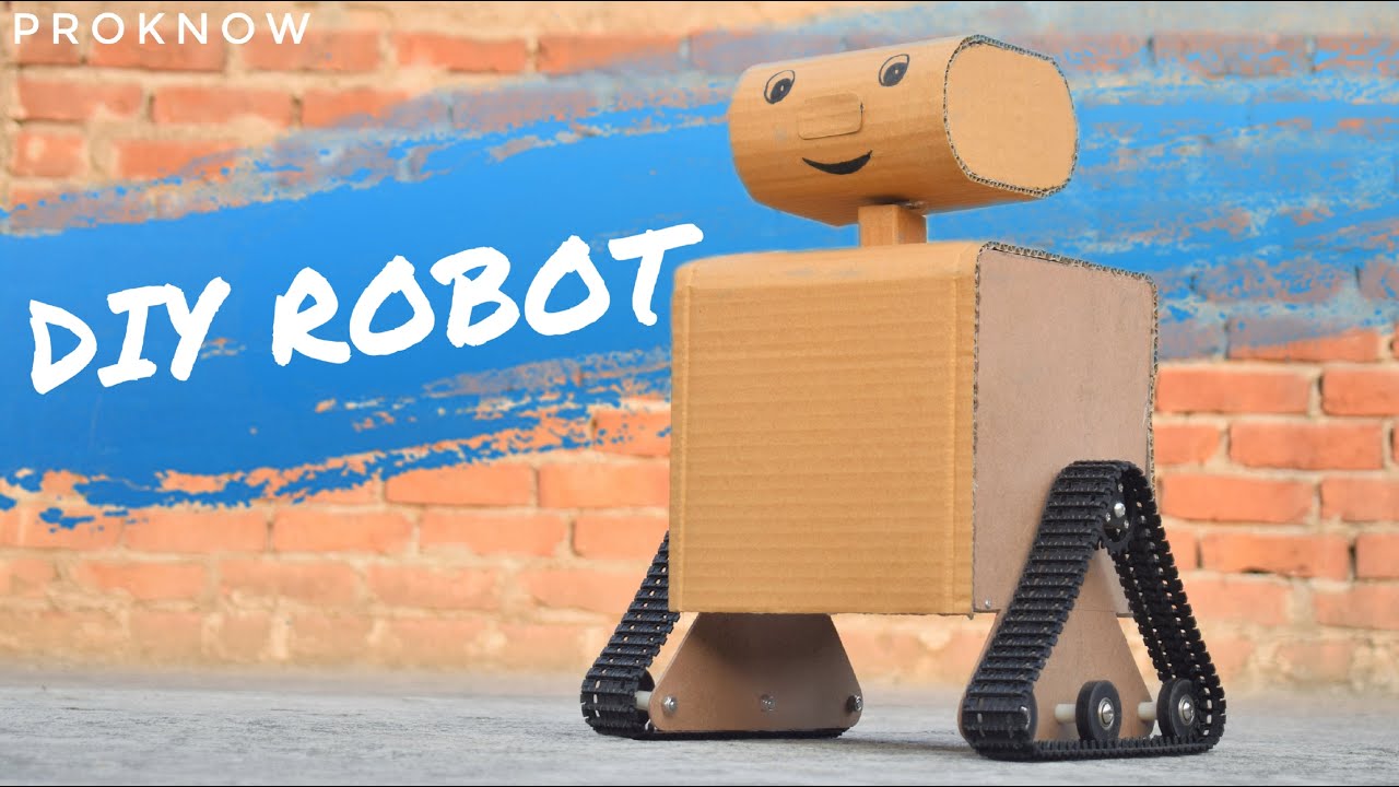 How To Make A Simple Rc Robot - YouTube