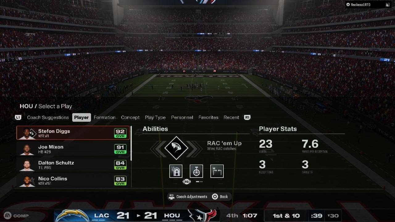 Houston Texans Game Winning Drive!!!Madden NFL 25 - YouTube