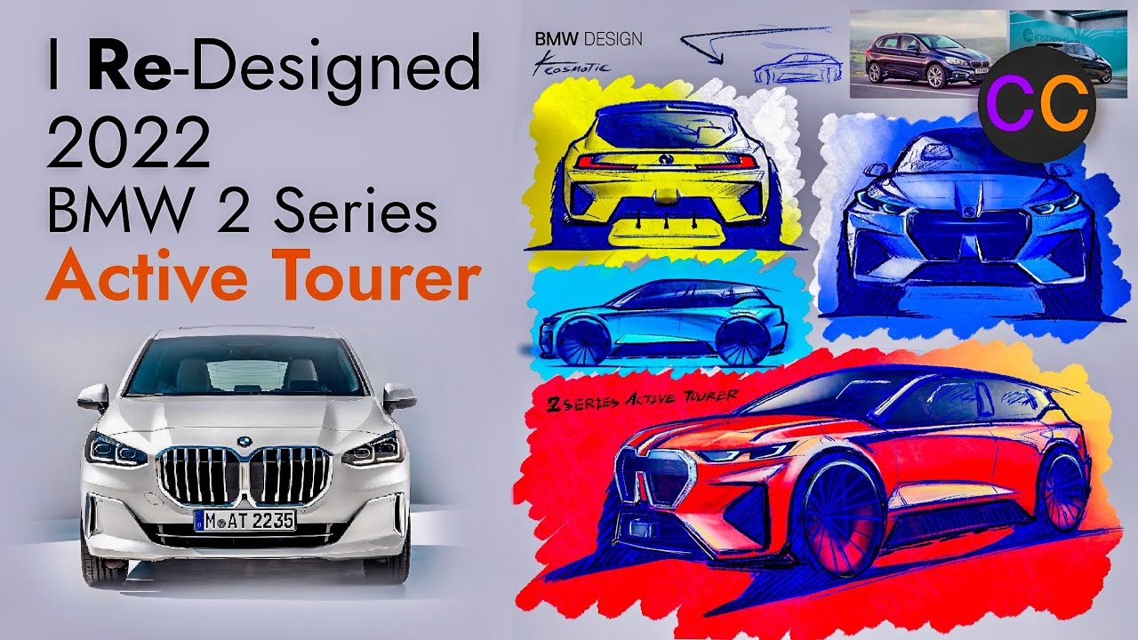 Car Design Render&Sketch Drawing a Car in Procreate Tutorial re ...