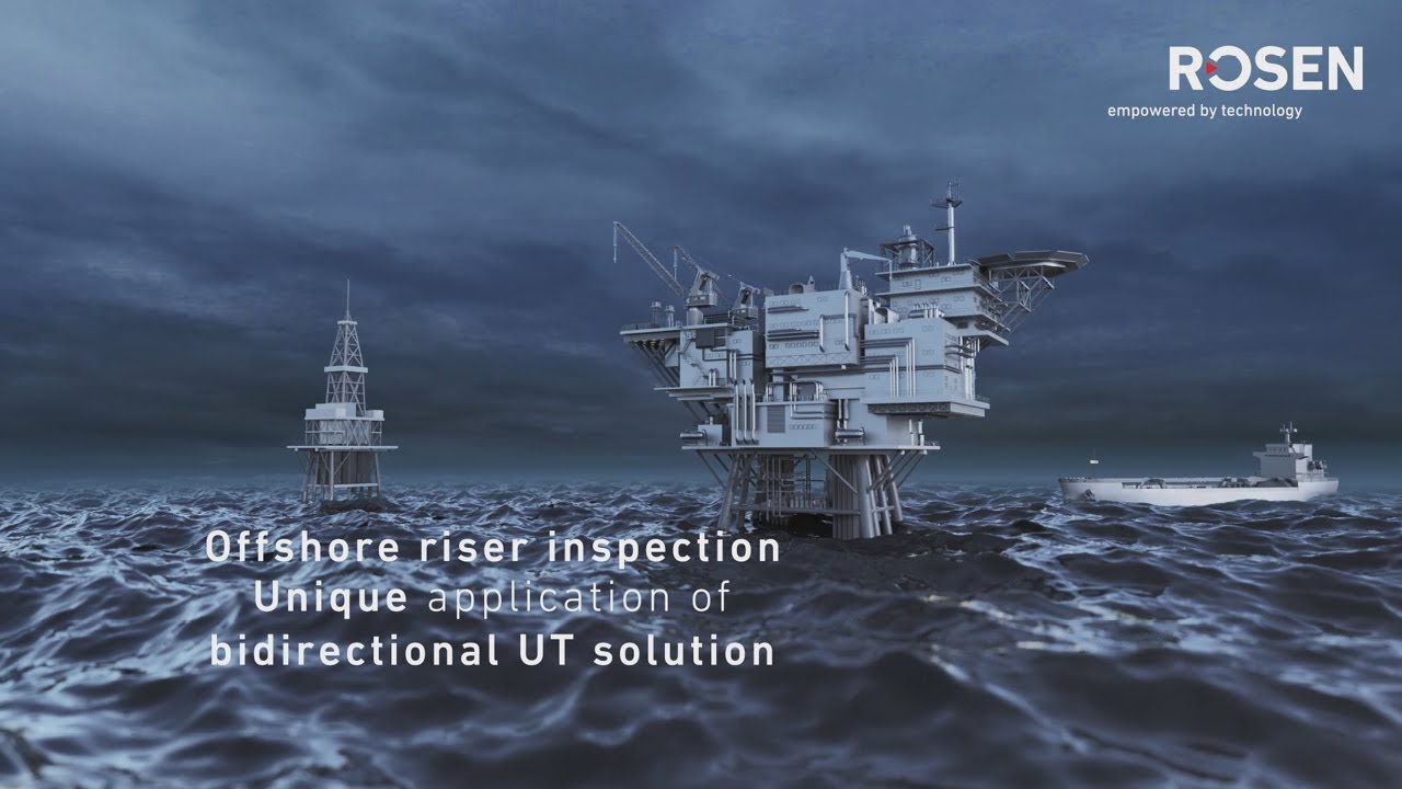Offshore Riser Inspection - ROSEN Group - YouTube