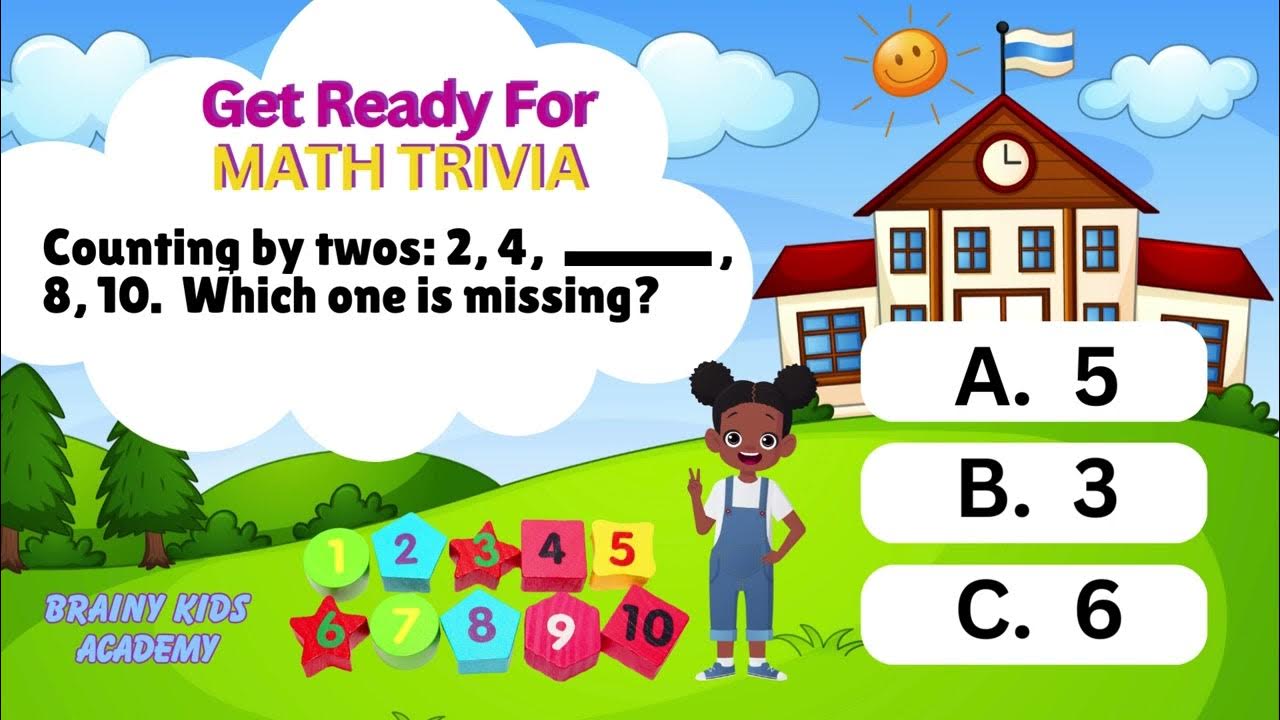 Math For Kids | Counting By Twos | Brainy Kids Online - YouTube