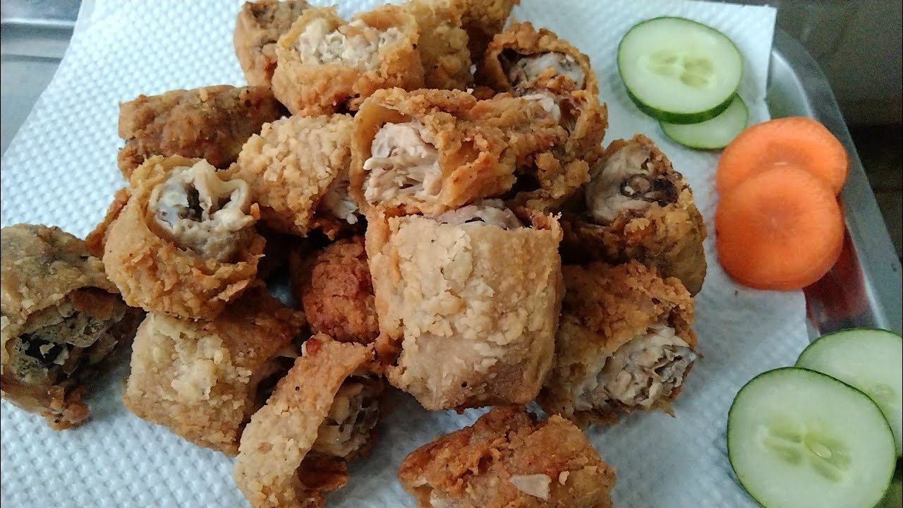 FRIED CHICKEN NECK AND HEAD CRISPY 프라이드 치킨 넥 앤 헤드 크리스피 - YouTube