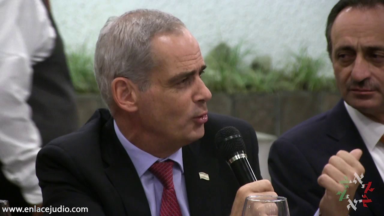 Jonathan Peled, Embajador de Israel en México, en la cena en honor al ...