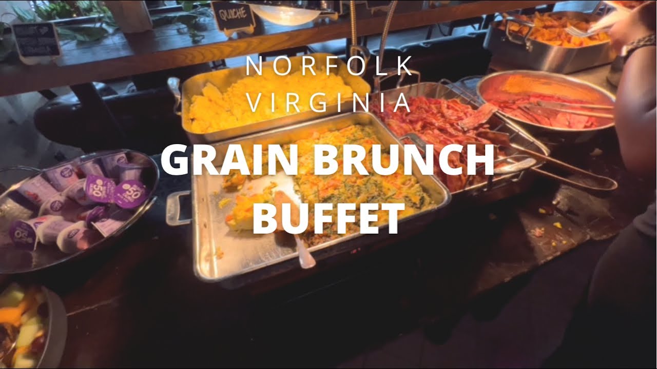 The Grain, Downtown Norfolk Virginia, Rooftop Breakfast Buffet - YouTube