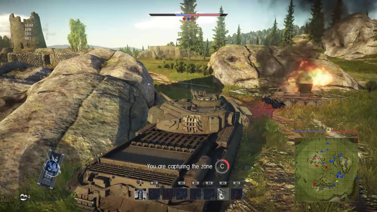 War Thunder - Strv-81 centurion / ATGM - YouTube