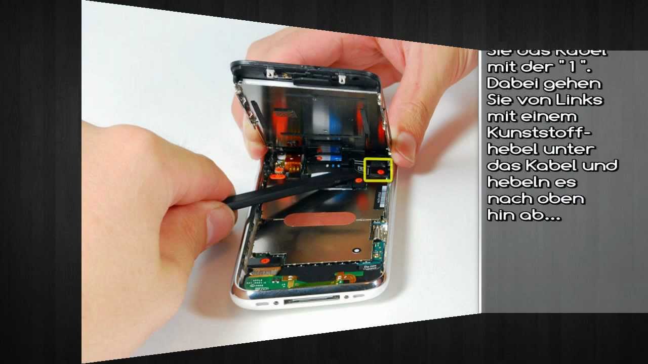 NRepair.de - iPhone 3G 3GS - Stummschalter Reparatur HD - Anleitung ...