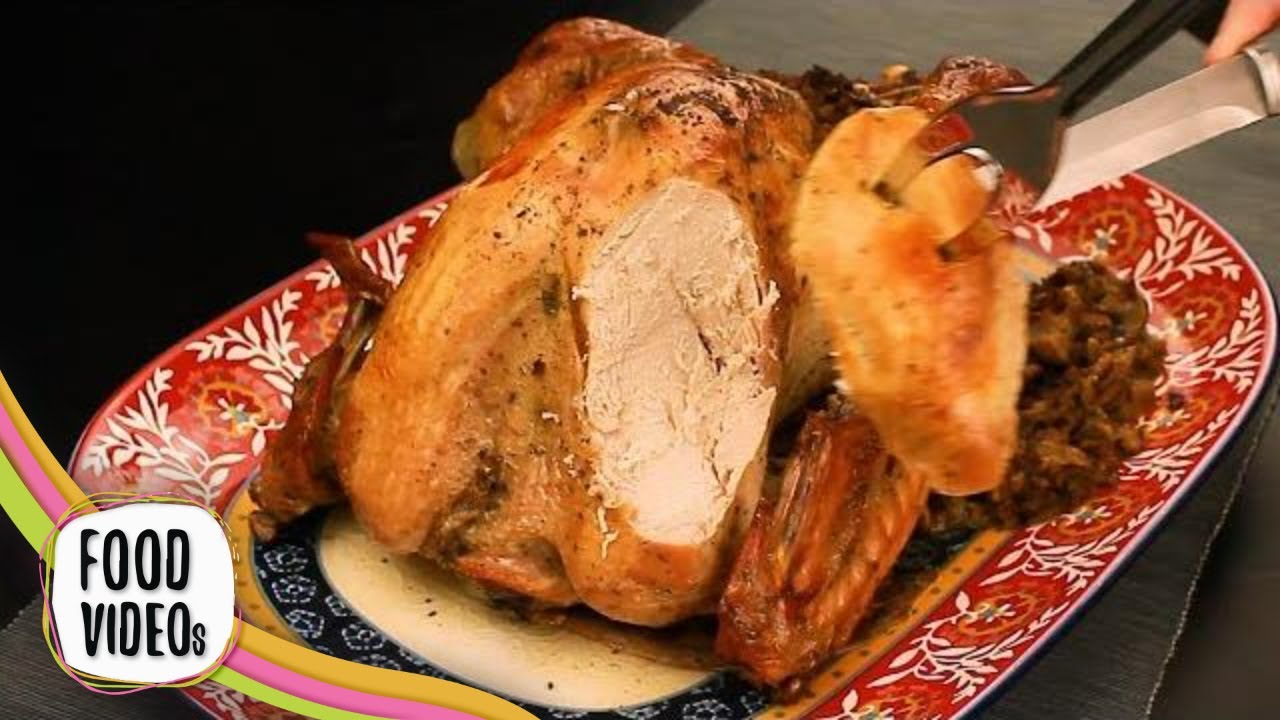 Χριστουγεννιάτικη γαλοπούλα με γέμιση | FOOD VIDEOs - YouTube