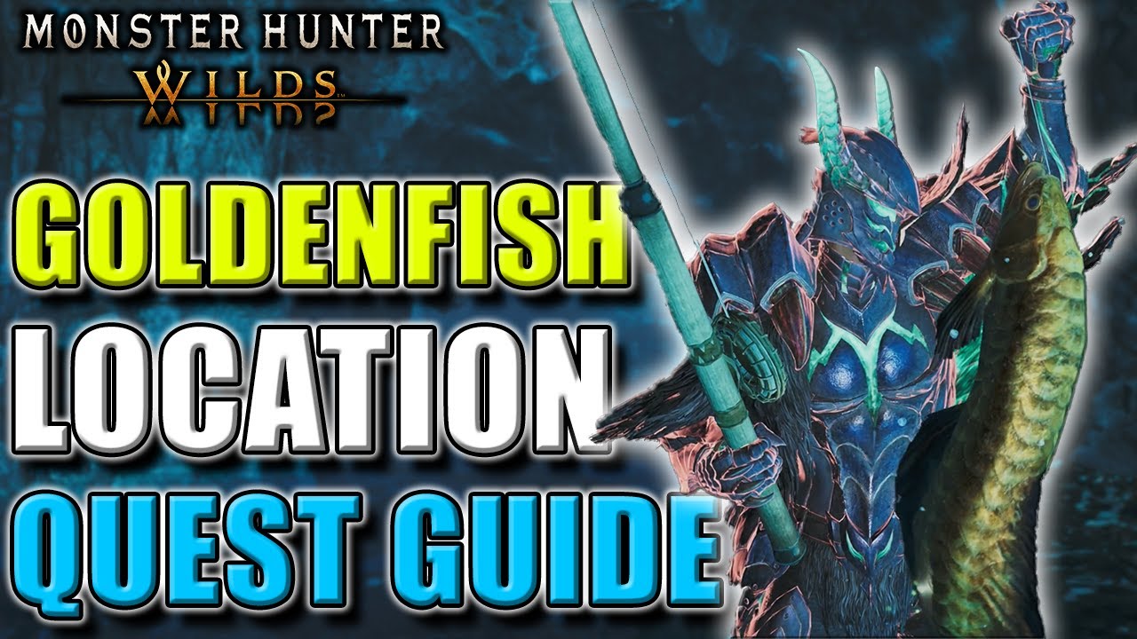 Monster Hunter Wilds Goldenfish Location | Where to Catch a Goldenfish ...