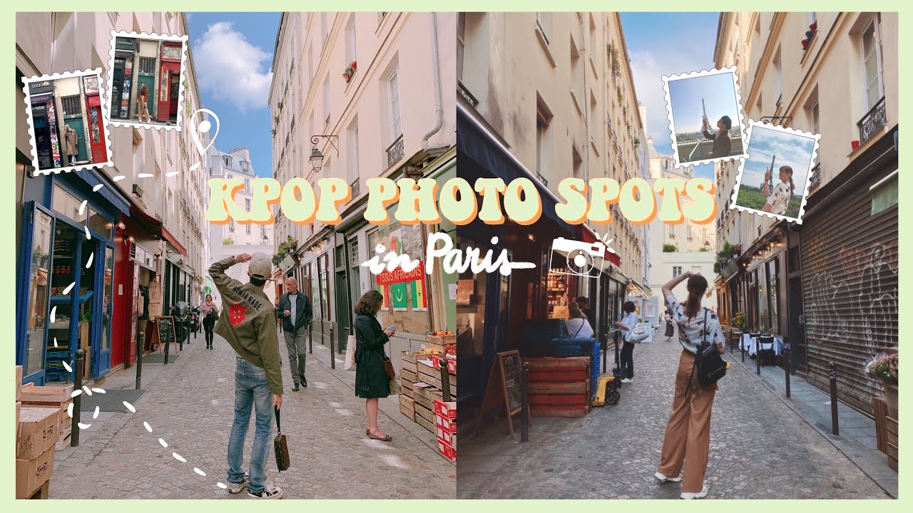 KPOP PHOTO SPOTS IN PARIS | RECREATING BTS, NCT & TAEMIN PICTURES | A ...