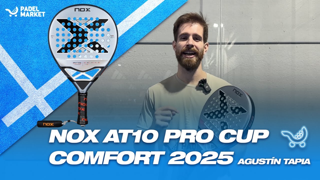 Review NOX AT10 PRO CUP COMFORT 2025 AGUSTIN TAPIA | By Padel Market ...