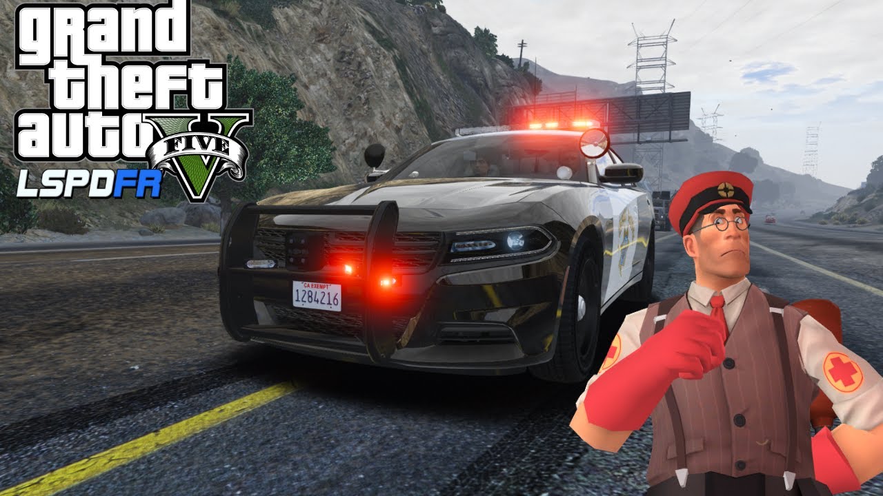 (TF2 AI) Medic in California Highway Patrol | Grand Fortress Police Ep ...