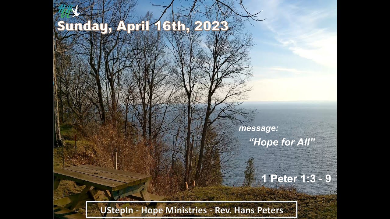 Sermon Title: Hope for All - 1 Peter 1:3-9 - YouTube