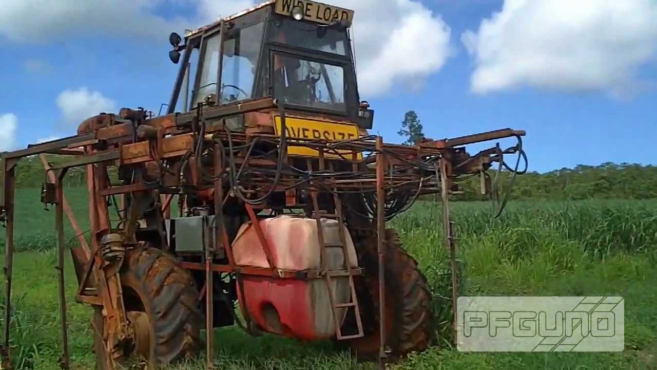 Inter Row Sugarcane Sprayer [HD] - YouTube
