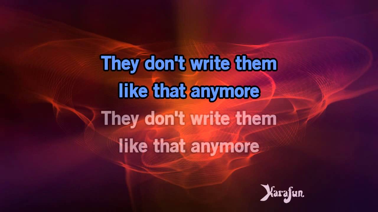 Karaoke The Breakup Song (They Don't Write 'Em) - Greg Kihn Band ...