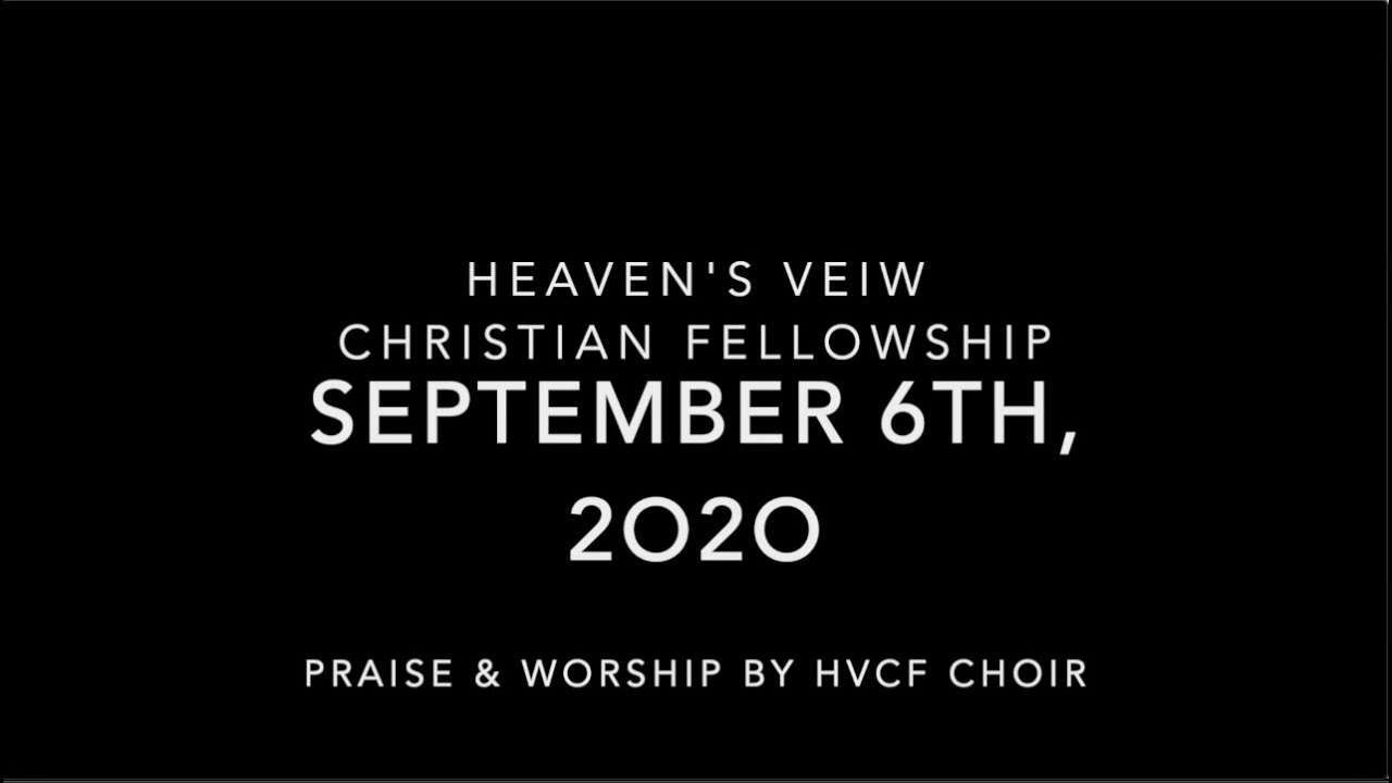 HVCF Praise and Worship 9.6.20 - YouTube
