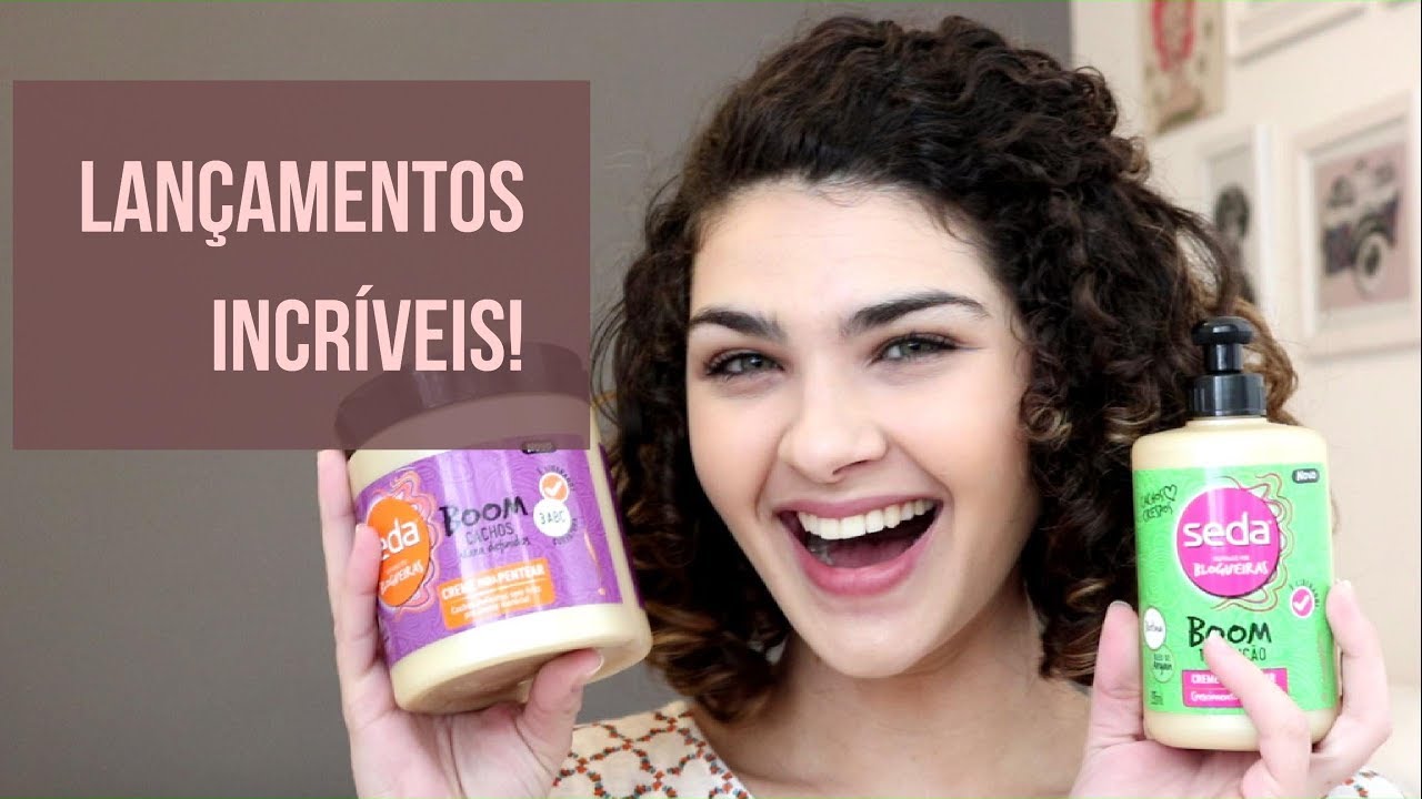 NOVOS CREMES DE PENTEAR SEDA BOOM - Liberados para Low Poo* - YouTube