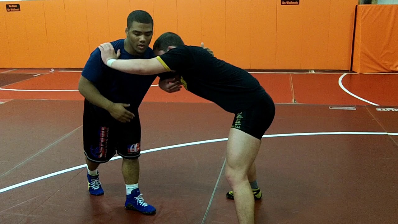 Deron Winn Underhook Post Double Leg - YouTube