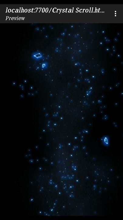 Crystal Scroll | HTML CSS #shorts #codemasters - YouTube