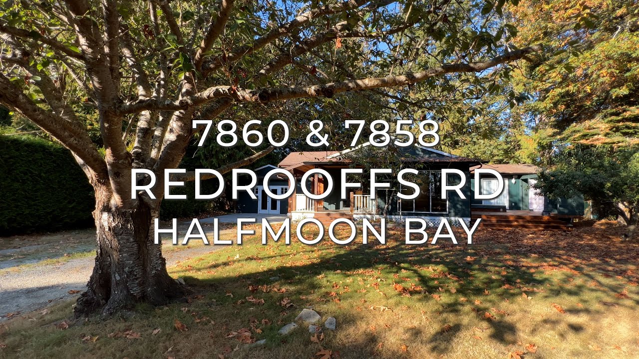 7860 & 7858 Redrooffs Rd., Halfmoon Bay - YouTube