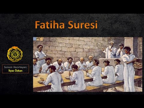 Fatiha Suresi (İncil'de İsa'nın Öğrettiği Dua)