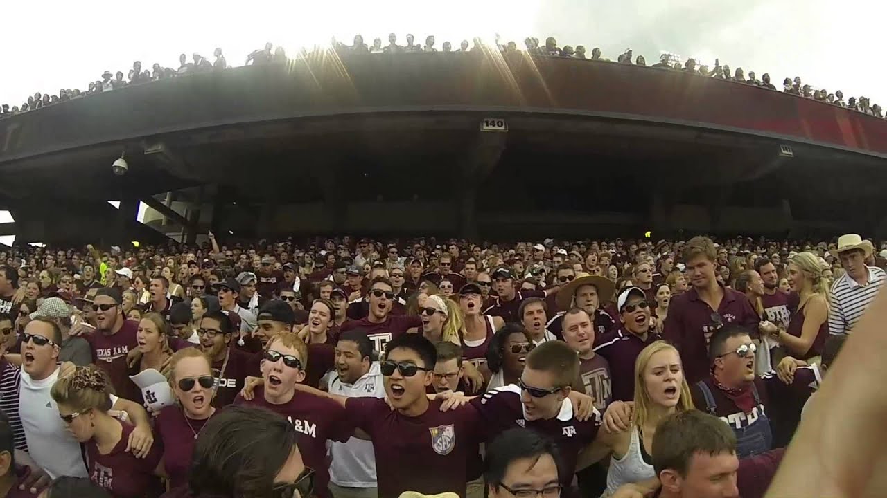Texas A&M Aggies vs. Alabama Crimson Tide- 12th Man View HD - YouTube