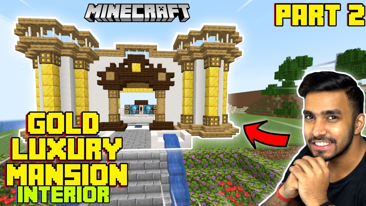 Golden House In Minecraft