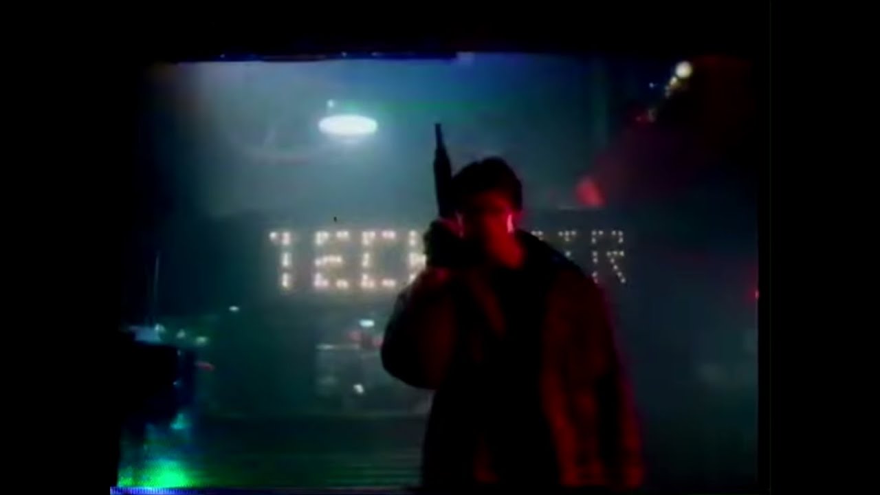 The Terminator (1984) Tech Noir scene | VHS 4:3 aspect ratio and ...