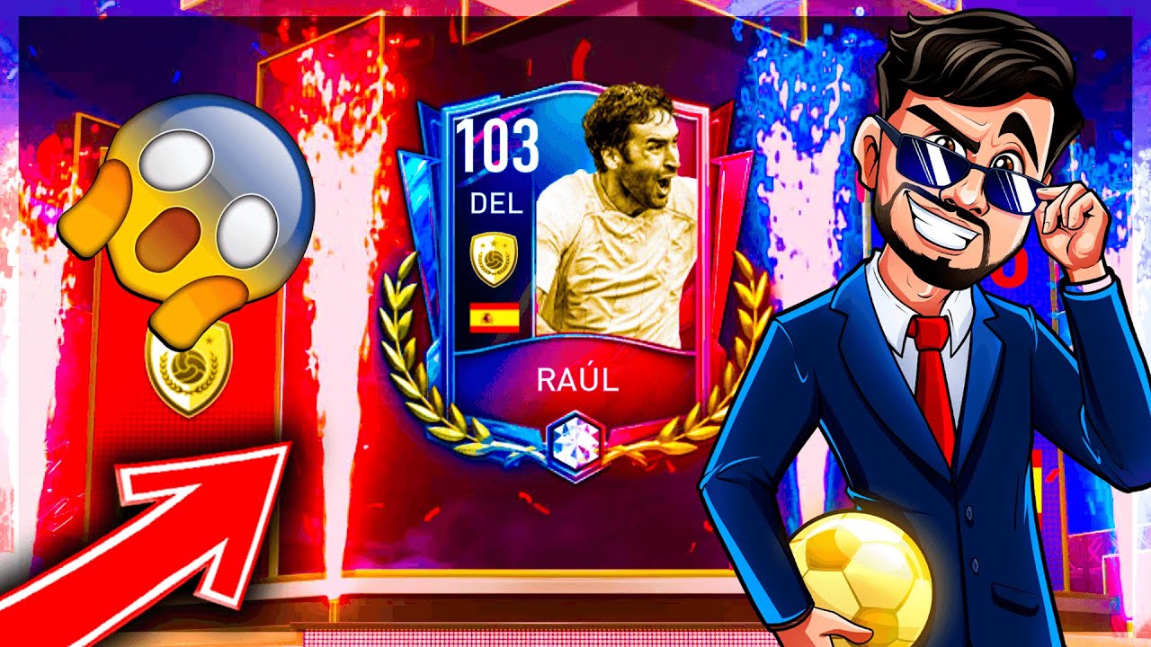 ME SALE RAUL ICONO PRIME EN UN SOBRE 😱😱HACEMOS LA REVIEW FIFA MOBILE 22 ...