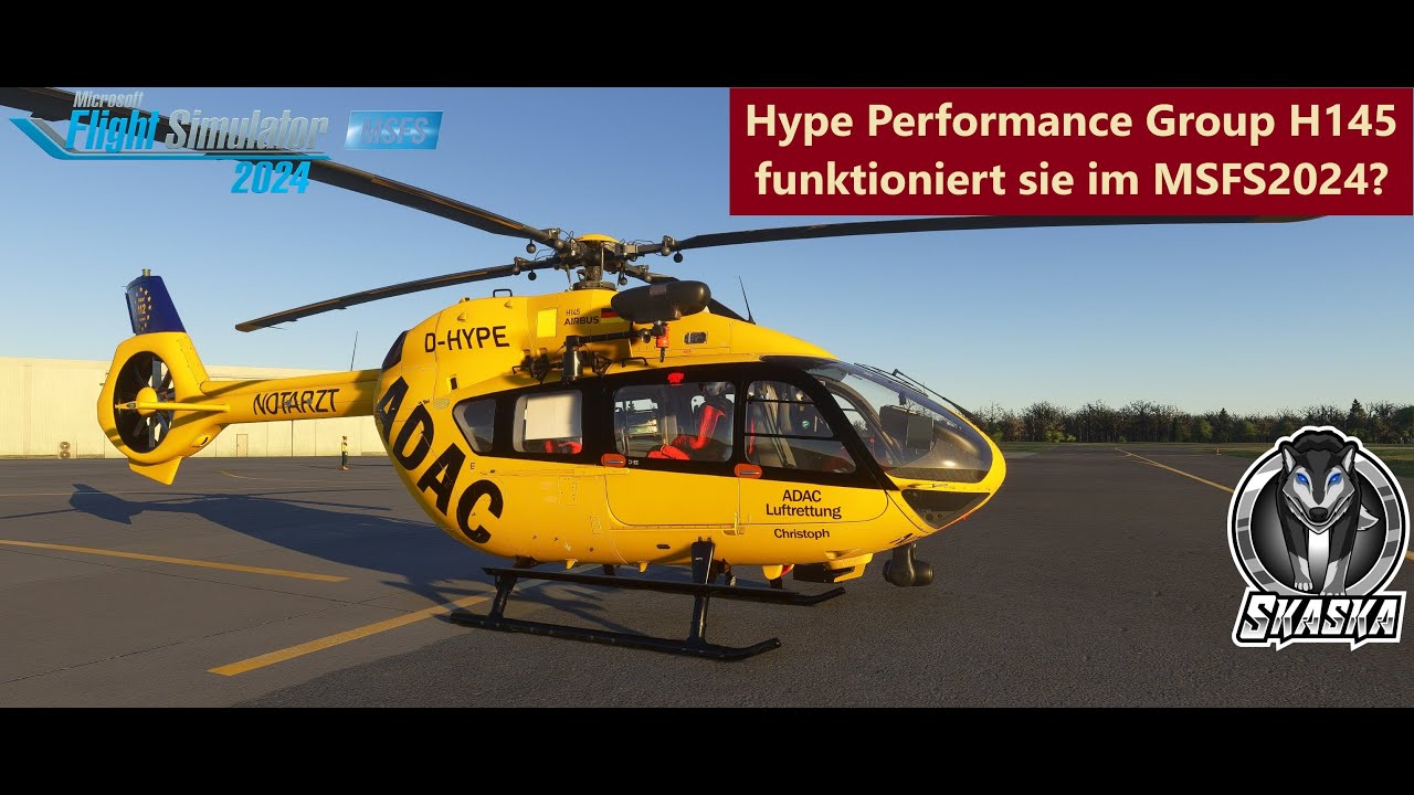 MSFS2024 - Hype Performance Group H145 H145 in 2024 - YouTube