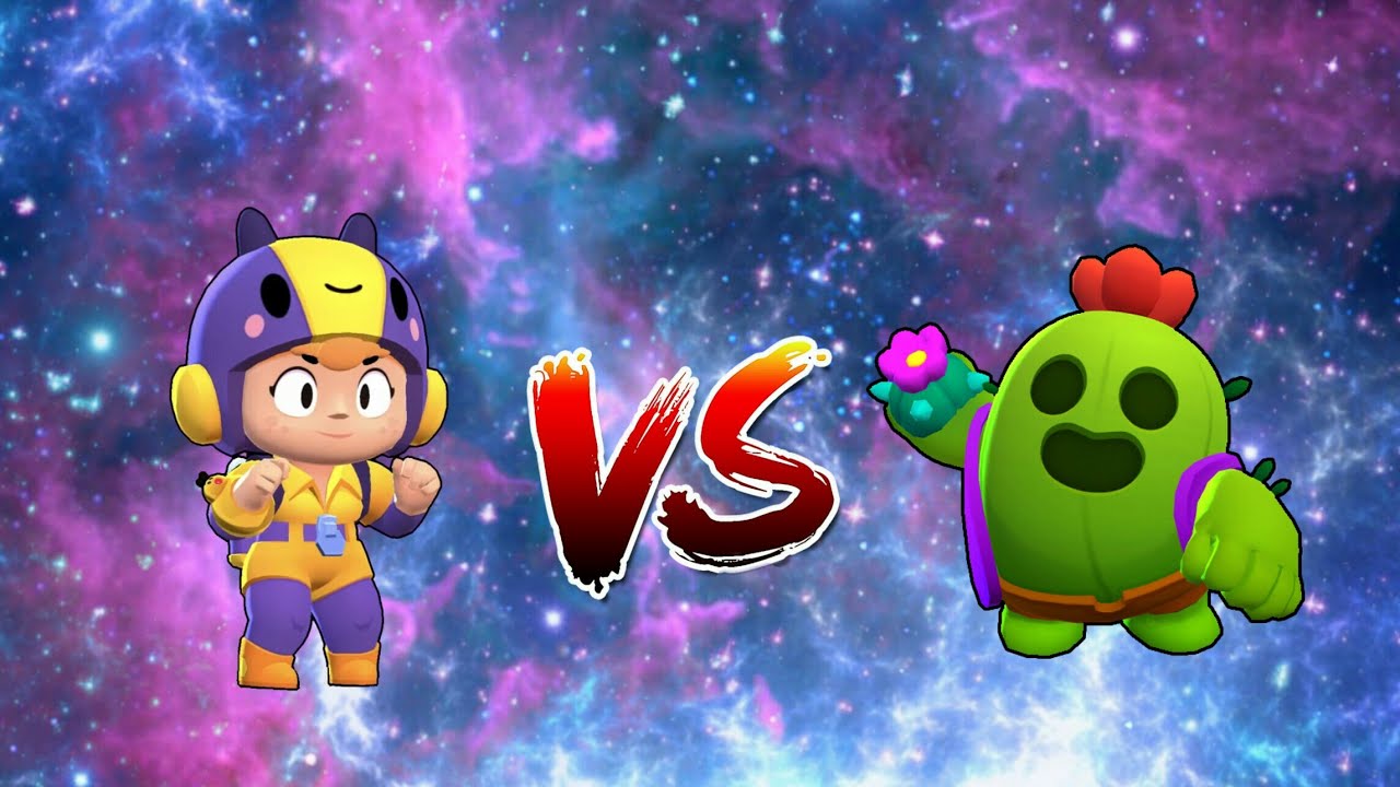 Brawl Stars Bea VS Spike - YouTube