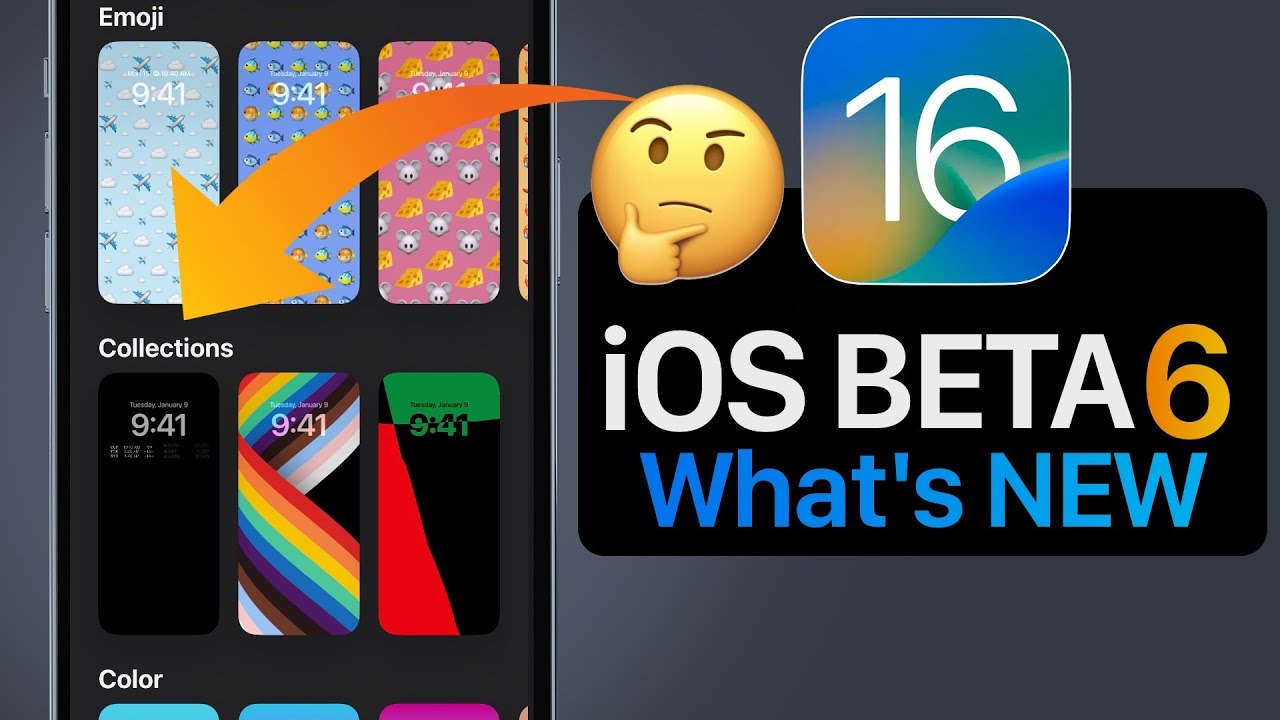 iOS 16 Beta 6 & Public Beta 4 Released - Things Are About to Change ...