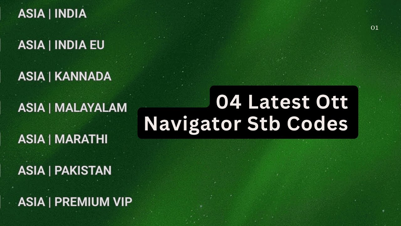 04 Latest Ott Navigator Stb Codes | STBEMU CODES - YouTube