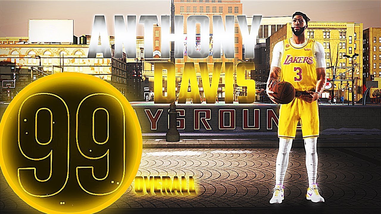 99 OVR ANTHONY DAVIS BUILD is UNSTOPPABLE on NBA2K20! BEST INTERIOR ...