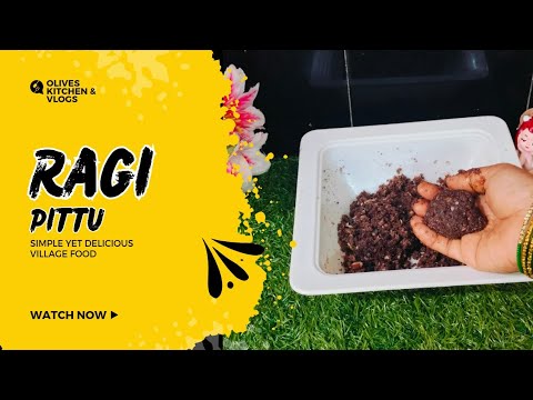 Ragi pittu #healthy recipe #food //🥣 - YouTube