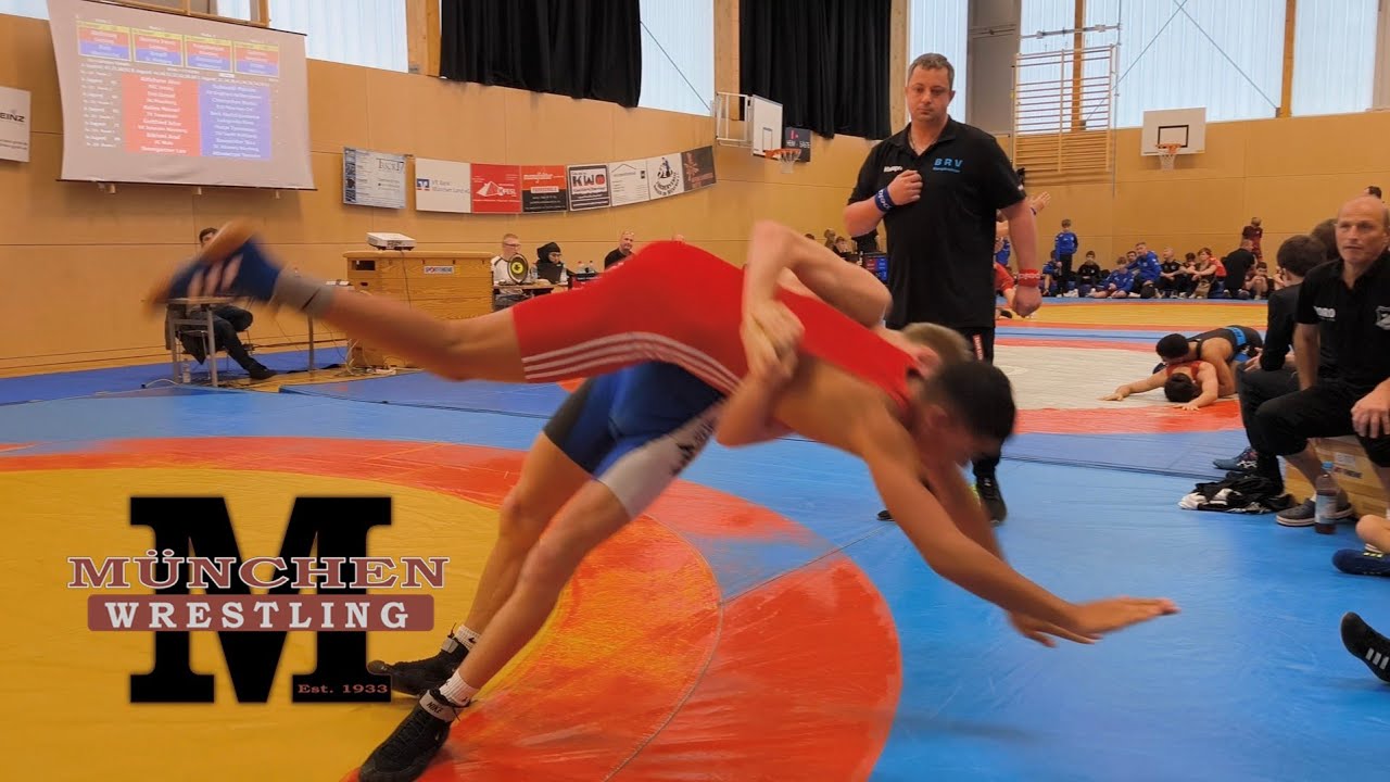 Wrestling Munich Kids Open 2024 (U17) 60kg 1/2-FINAL | GR | HERRERA ...
