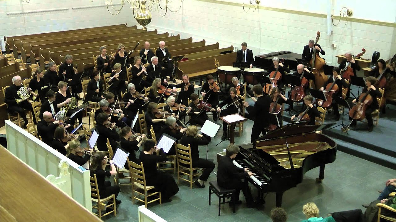 Christian Sanders and Hanze Orkest: Brahms 2nd piano concerto. - YouTube