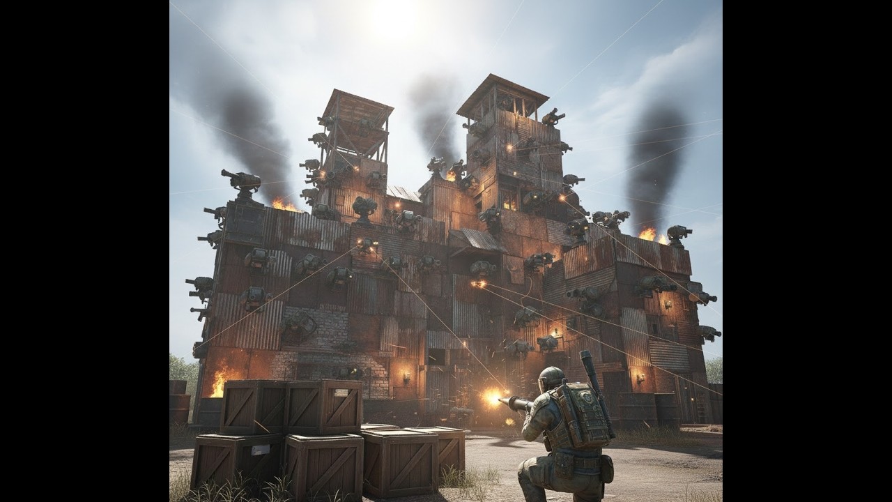Rust Expert Raid Base 2/15/26 On Server Rusty Spoon US PVE 5x - YouTube