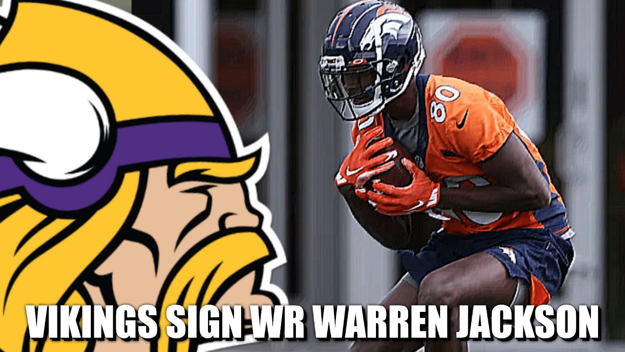 Minnesota Vikings Sign WR Warren Jackson - YouTube