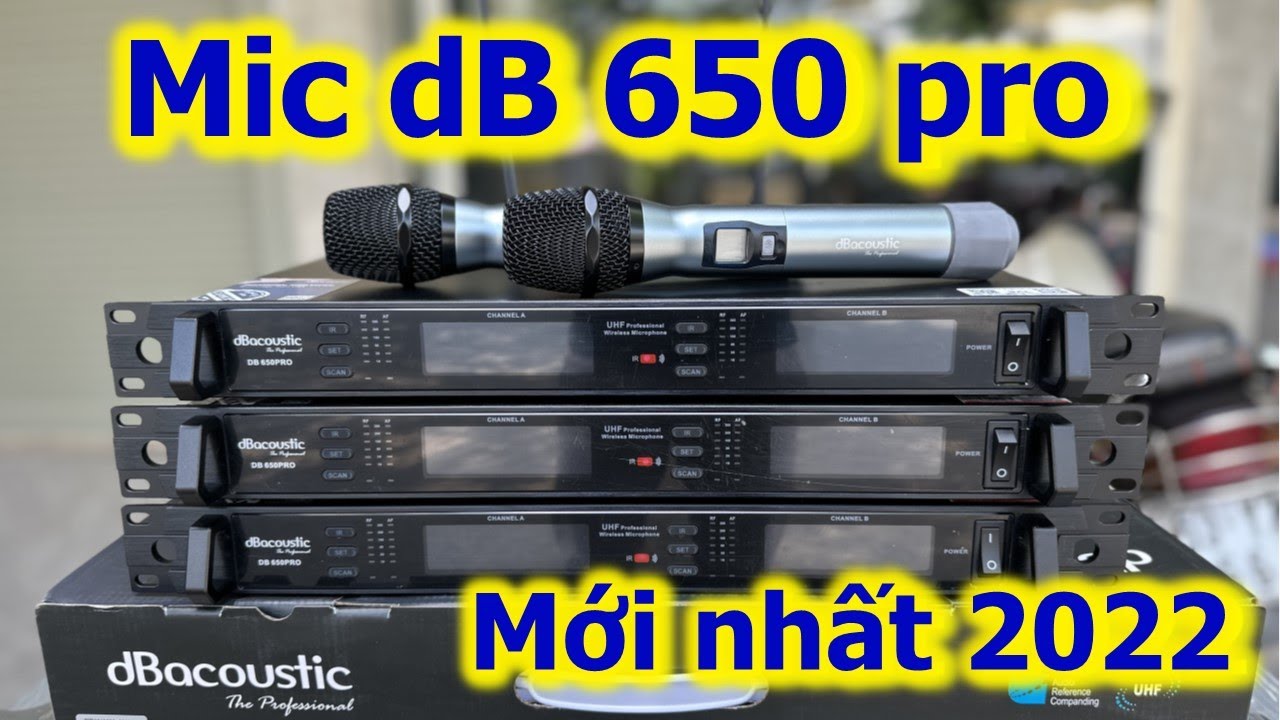 Mic dB 650 Pro - Có hàng - YouTube